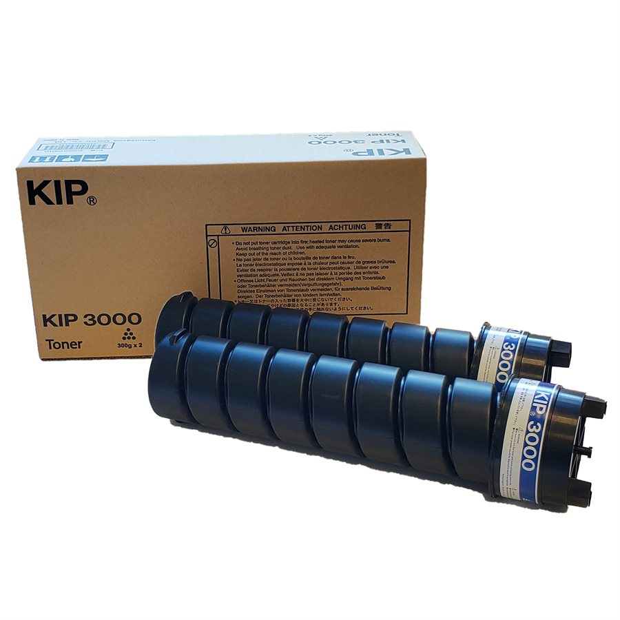 KIP 3000 Toner 300g (Box of 2) [SUP3000 103] | Resolution Reprographics Ltd.